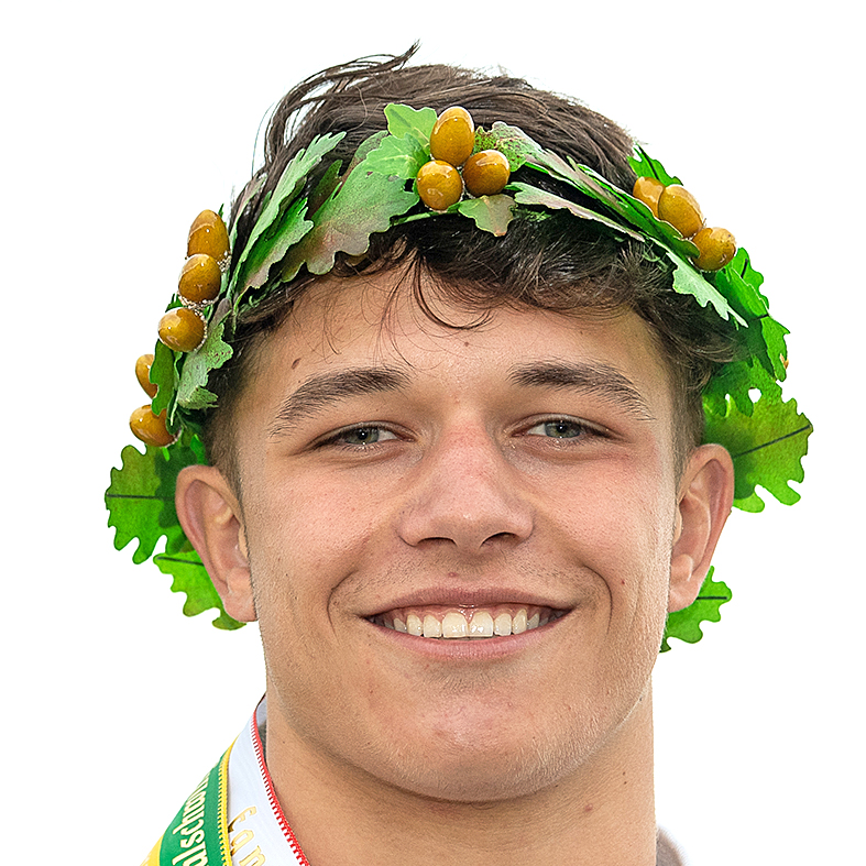 Schwingerportrait von Habegger Andrin | Schlussgang