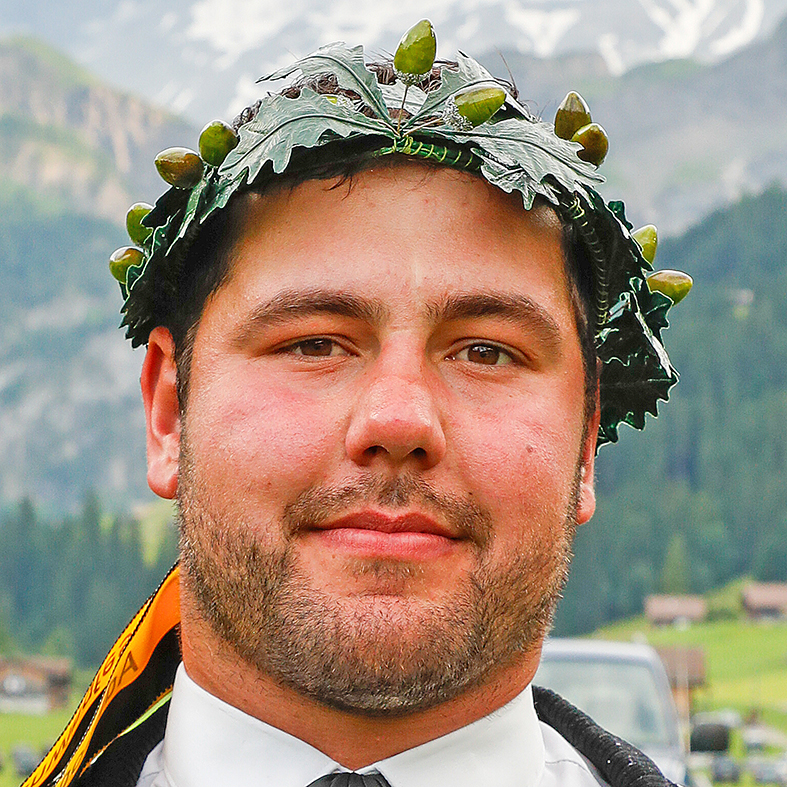 Schwingerportrait von Knutti Alexander | Schlussgang