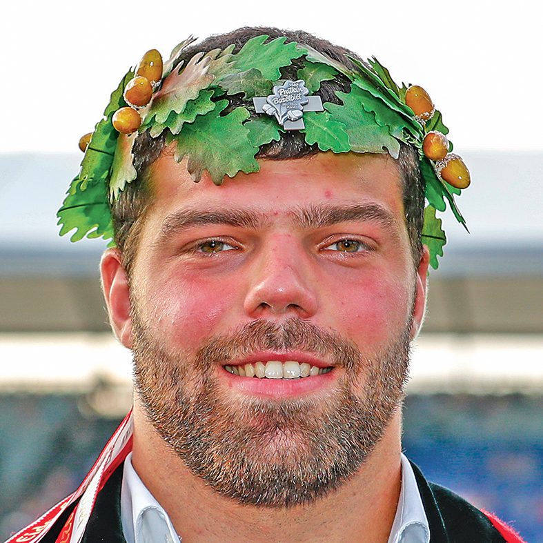 Schwingerportrait von Burch Jonas | Schlussgang