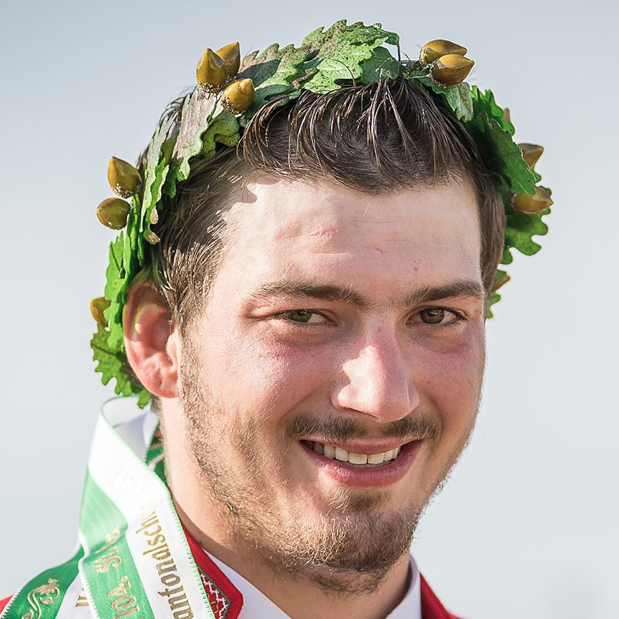 Schwingerportrait von Mettler Valentin | Schlussgang