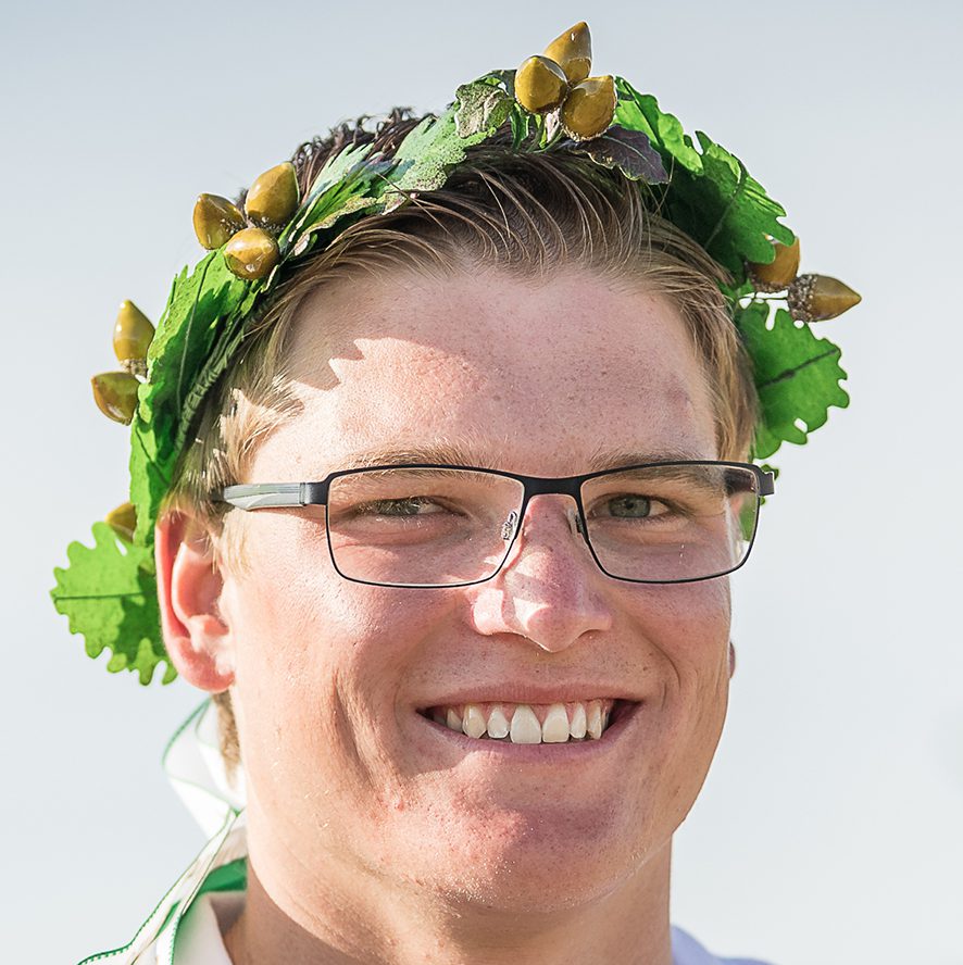 Schwingerportrait von Oertig Simon | Schlussgang