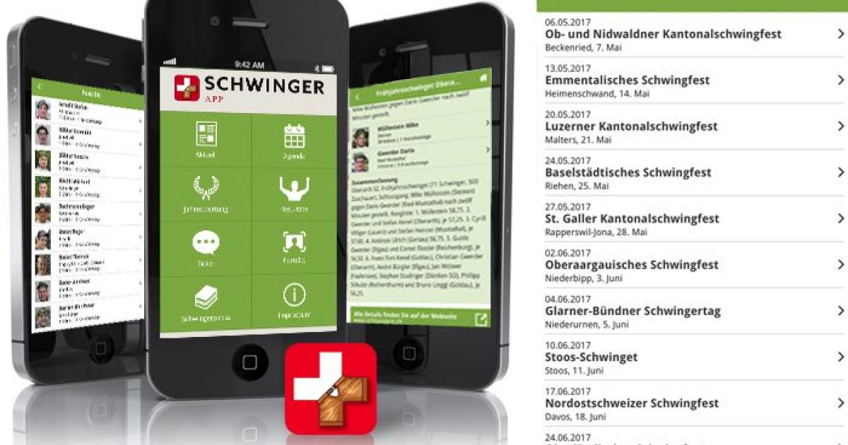 Jetzt verfügbar: Die SCHWINGER-App vom SCHLUSSGANG | Schlussgang