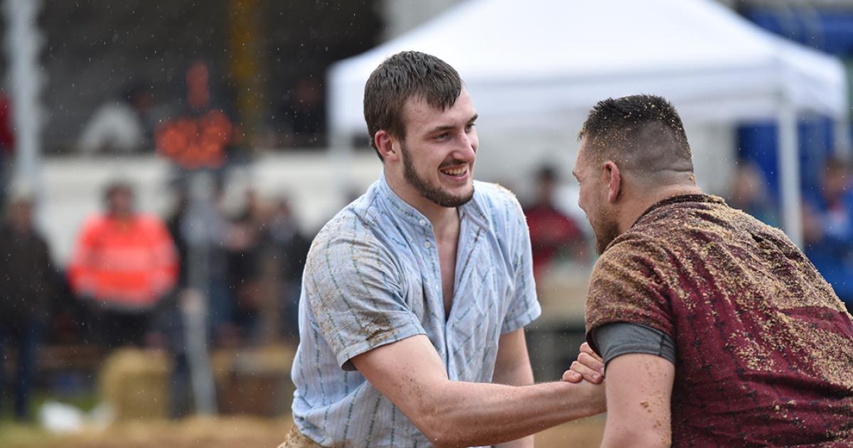 Schwinger der Woche: Kalenderwoche 16: Damian Ott | Schlussgang