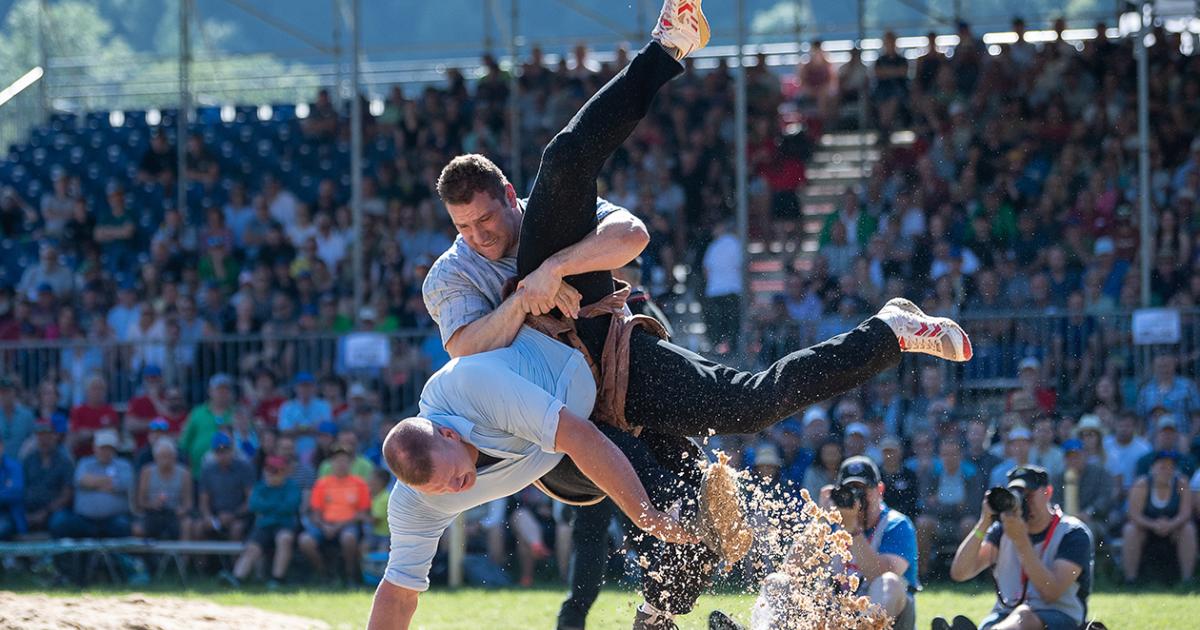 Schwinger der Woche: Kalenderwoche 26: Armon Orlik | Schlussgang