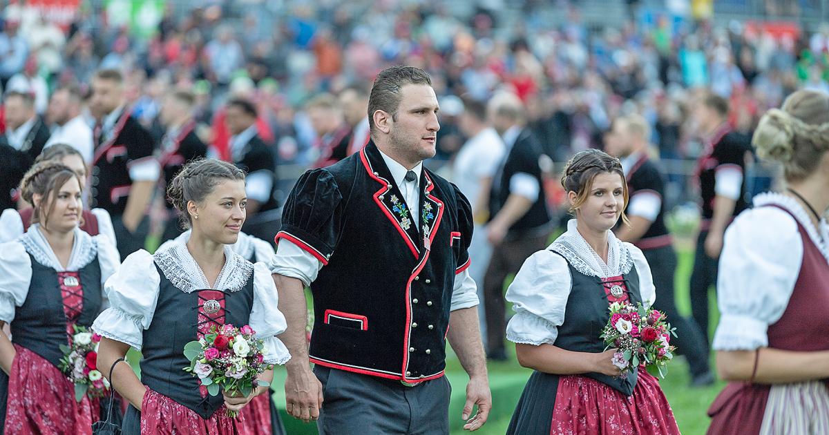 Schwinger der Woche: KW 36: Im Interview: Schwingerkönig Armon Orlik ...