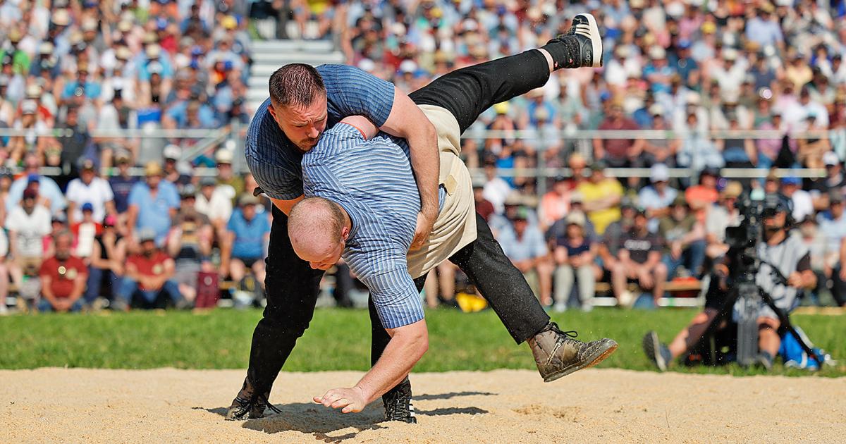 Mittelländisches Schwingfest Stettlen 2026 | Schlussgang